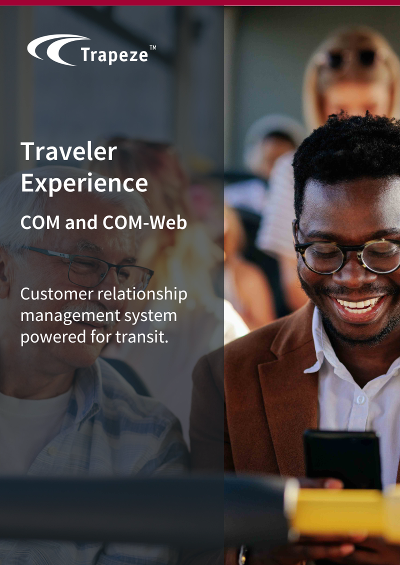 COM and COM-Web | Trapeze Group Solution Sheet